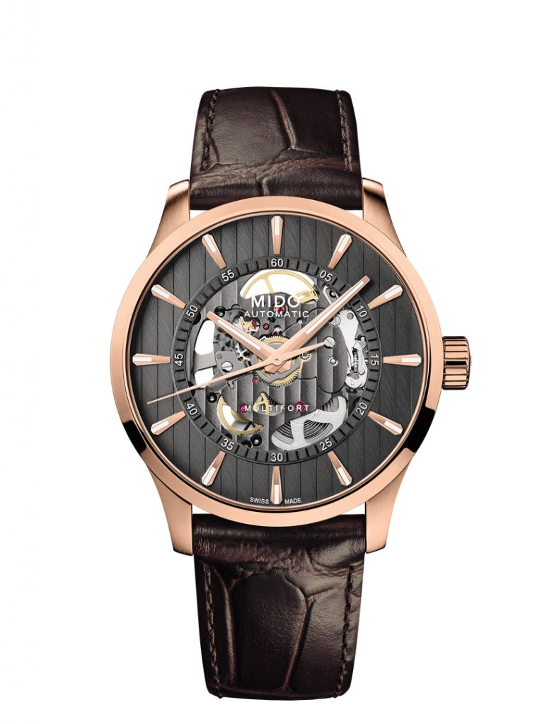 Orange und Schwarz: die neue Mido Multifort Skeleton Vertigo | Twisted ...