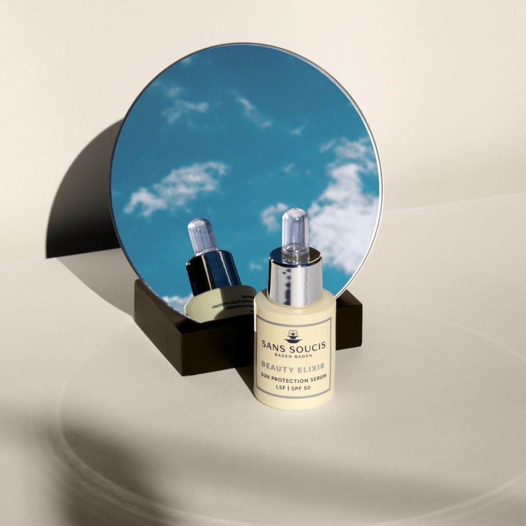 SANS SOUCIS - Beauty Elixir Sun Protection Serum LSF50 | Twisted Male Mag